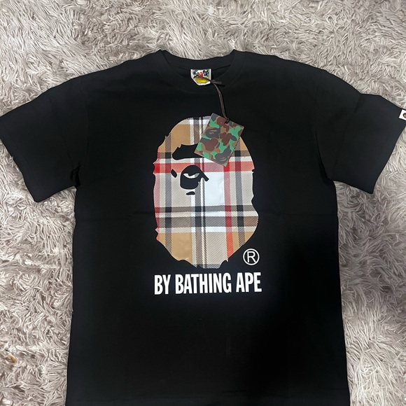 Bape | Shirts | Burberry X Bathing Ape Tshirt | Poshmark